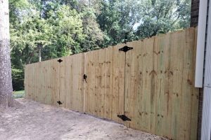 Wood Fence - B Line Fencing & Services
